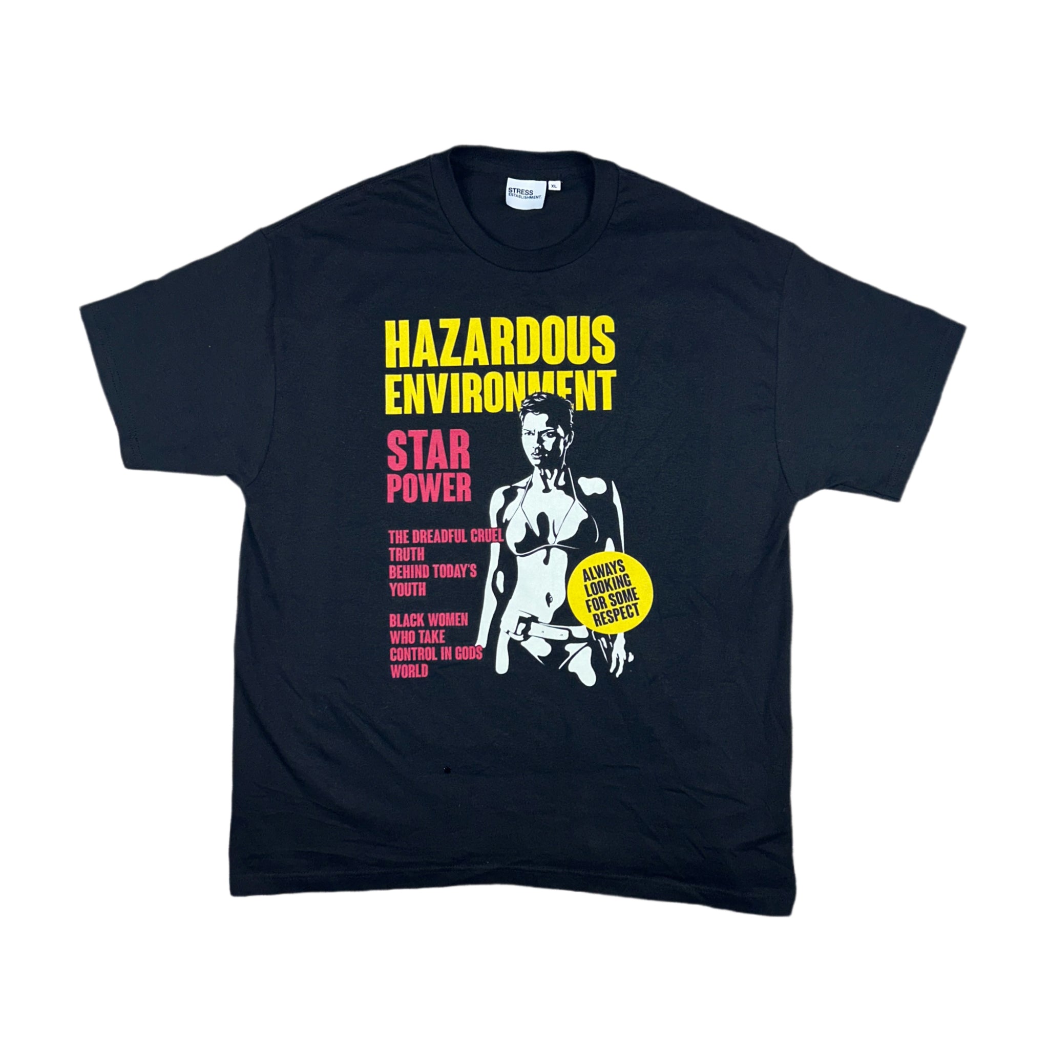 Hazardous Environment Halle Berry 007 x StressEst. T-Shirt / Black ...